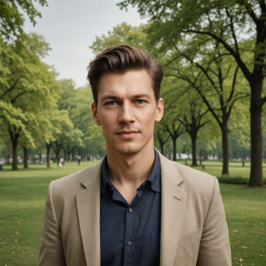 Convert Photo to Pic with Green Park in Background Style (Free Online ...