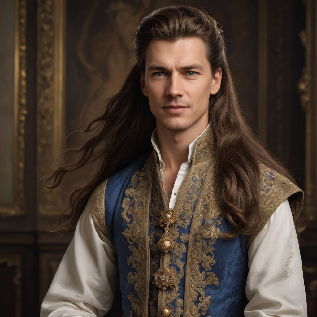 Convert Photo to Royal Elegance Very Long Hair Style (Free Online & AI ...