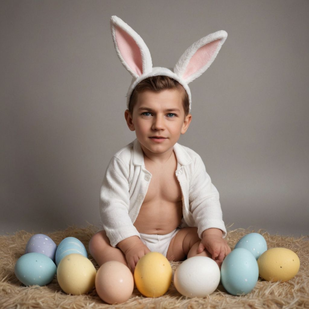 Convert Photo to Adorable Baby Easter Bunny Style (Free Online & AI ...