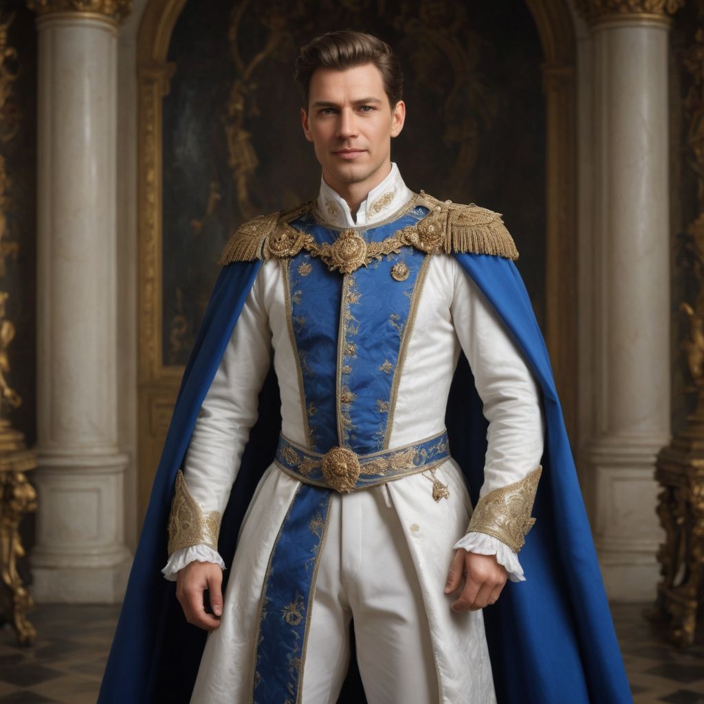 Convert Photo to Blue and White Royal Dress Style (Free Online & AI ...