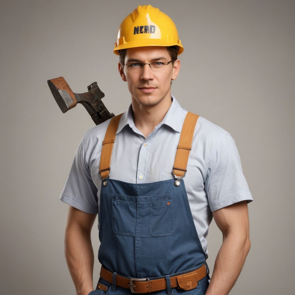 Convert Photo to Nerd Construction Worker Style (Free Online & AI-Powered)
