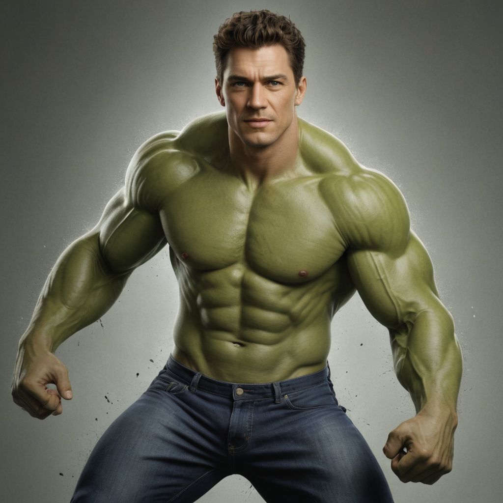 Convert Photo to The Hulk Ripping Open His Shirt Style (Free Online ...
