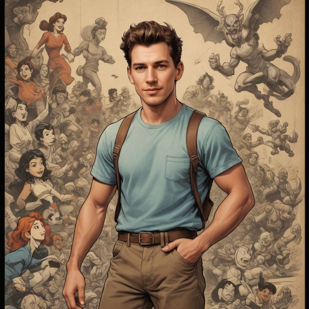 Convert Photo to Transform Picture in Kids Disney D2 Comic Style (Free ...