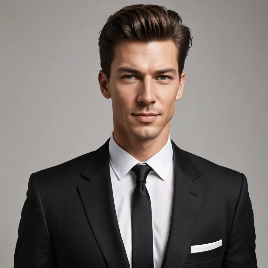 Convert Photo to Black Formal Attire Style (Free Online & AI-Powered)