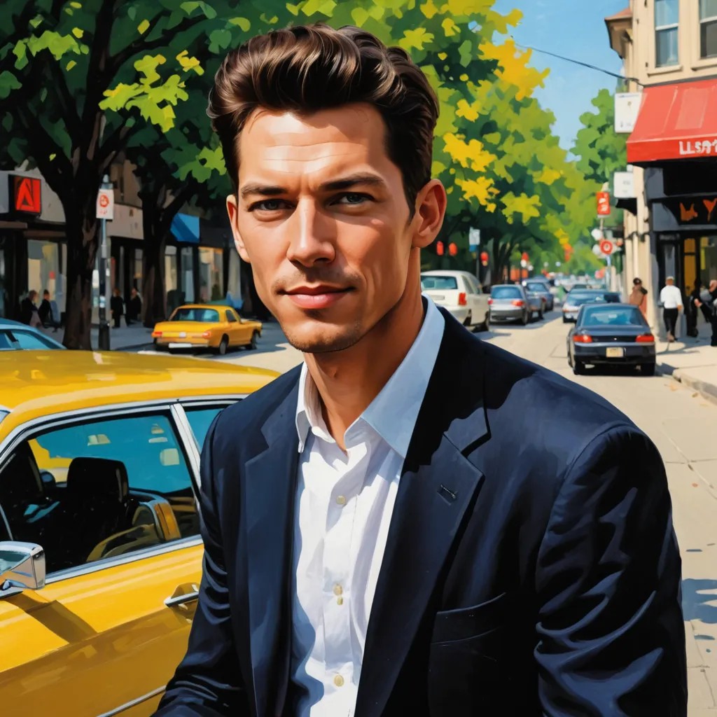 Convert Photo to Convert the Photo into a Leroy Nieman Painting Style ...