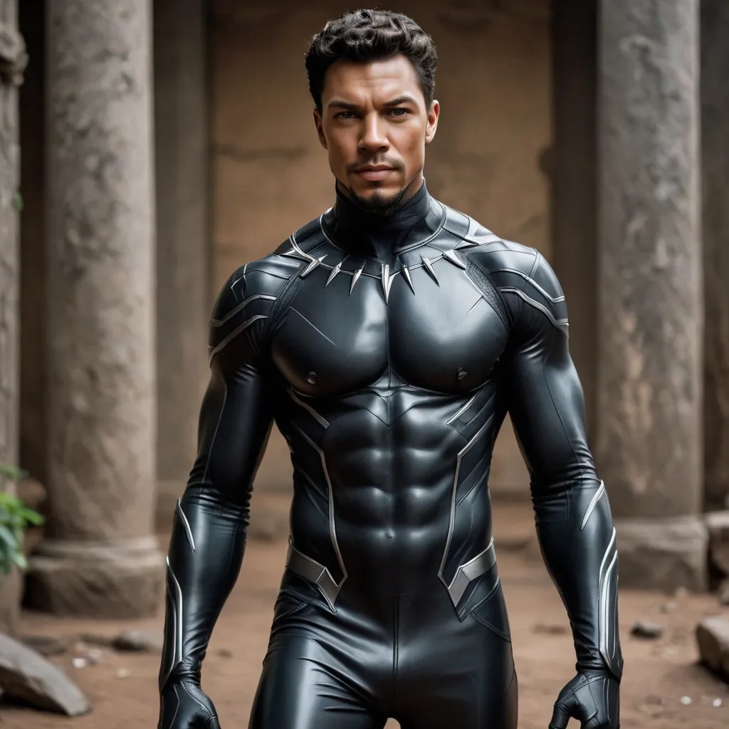 Convert Photo to Latex Black Panther Style (Free Online & AI-Powered)