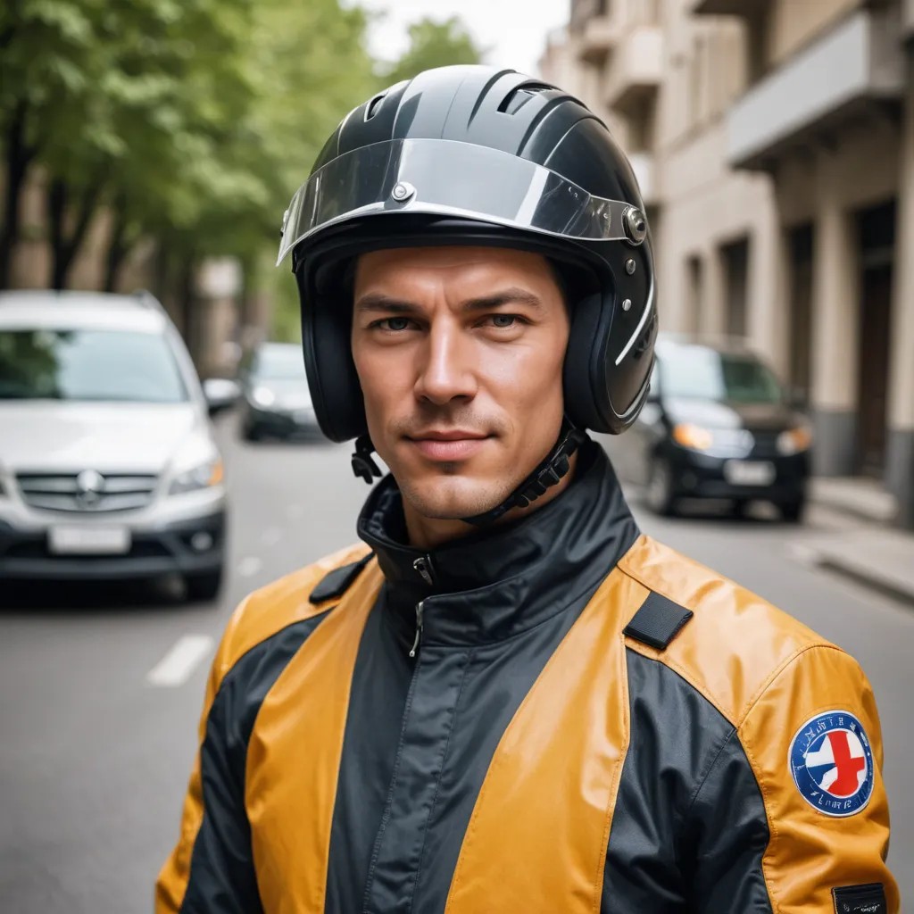 Convert Photo to Press Jacket and Helmet Style (Free Online & AI-Powered)