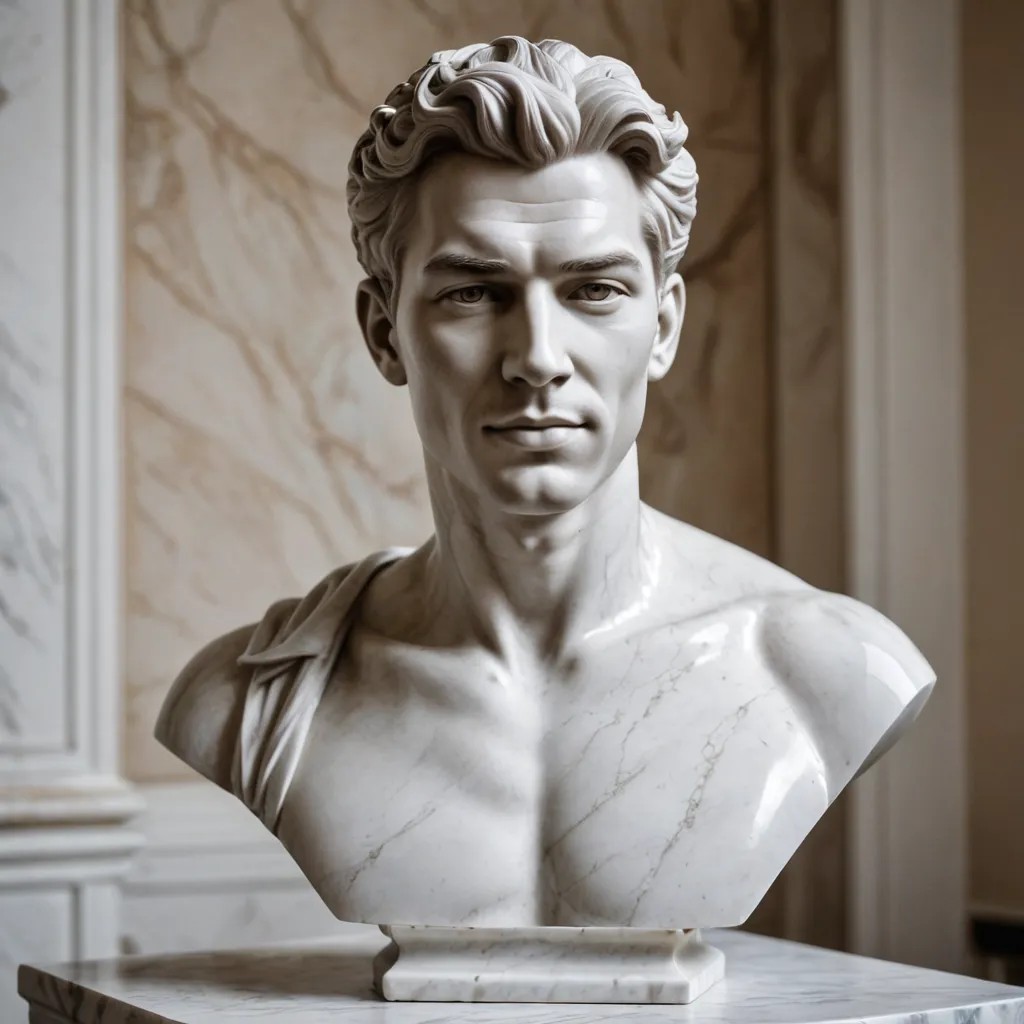 Convert Photo to Statue, Bust, Marble Look Style (Free Online & AI-Powered)
