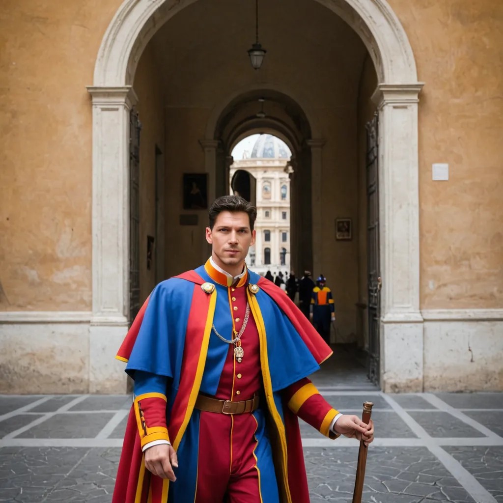 Convert Photo to Swiss Guard Vatican Style (Free Online & AI-Powered)