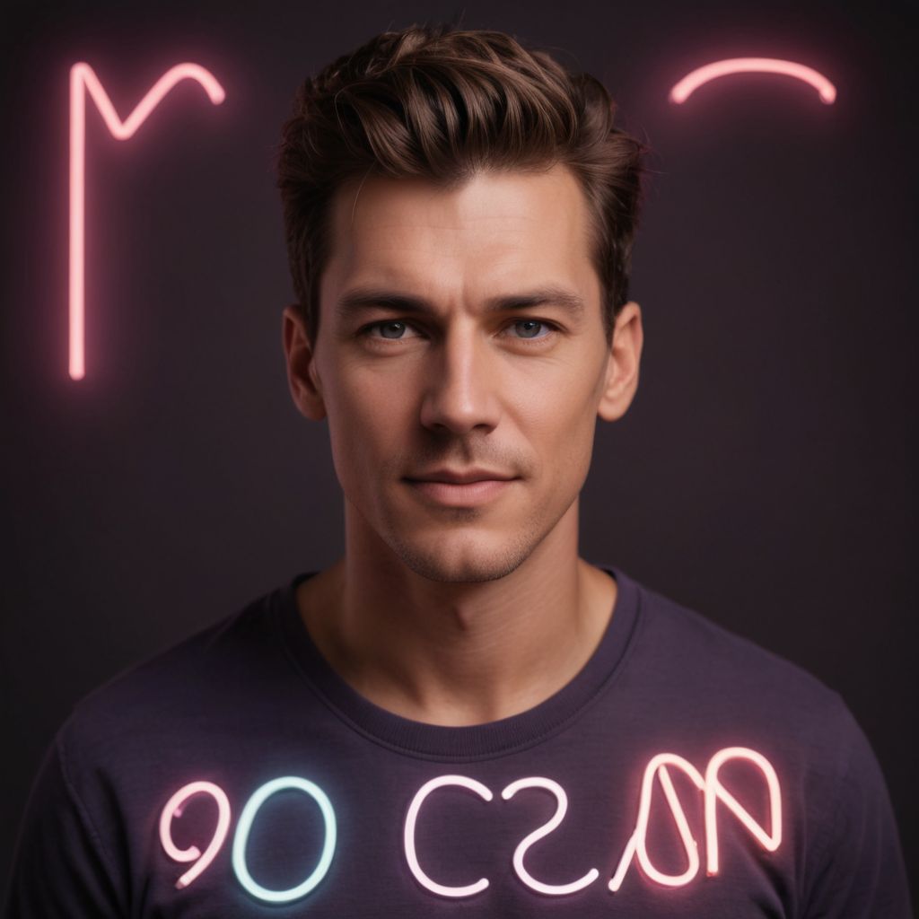 Convert Photo to Text with Neon Glow Style (Free Online & AI-Powered)