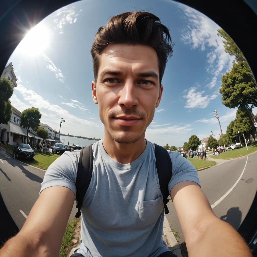 Convert Photo to Ultra-Realistic Fisheye Selfie Style (Free Online & AI ...