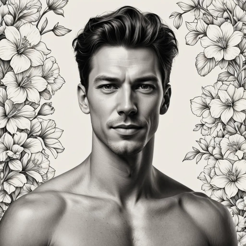 Convert Photo to Flower Line Art Style (Free Online & AI-Powered)