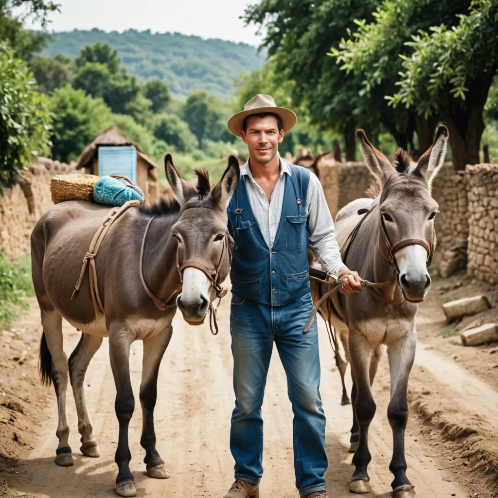 Convert Photo to Farmer with a Donkey Style (Free Online & AI-Powered)