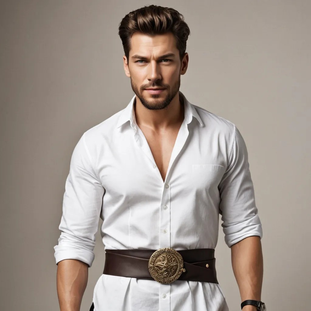 Convert Photo to Look Like and Dressed Like a God with Beard Style ...