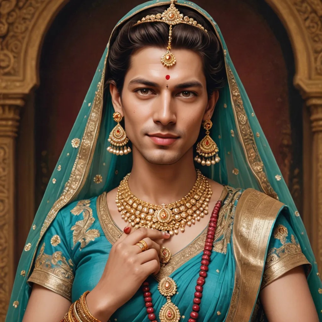 Convert Photo to Recreate My Look into Radharani Style (Free Online ...