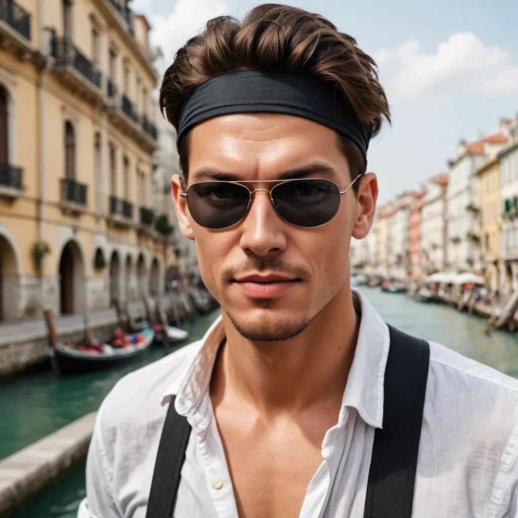 Convert Photo to Tourist with Eye Patch Style (Free Online & AI-Powered)