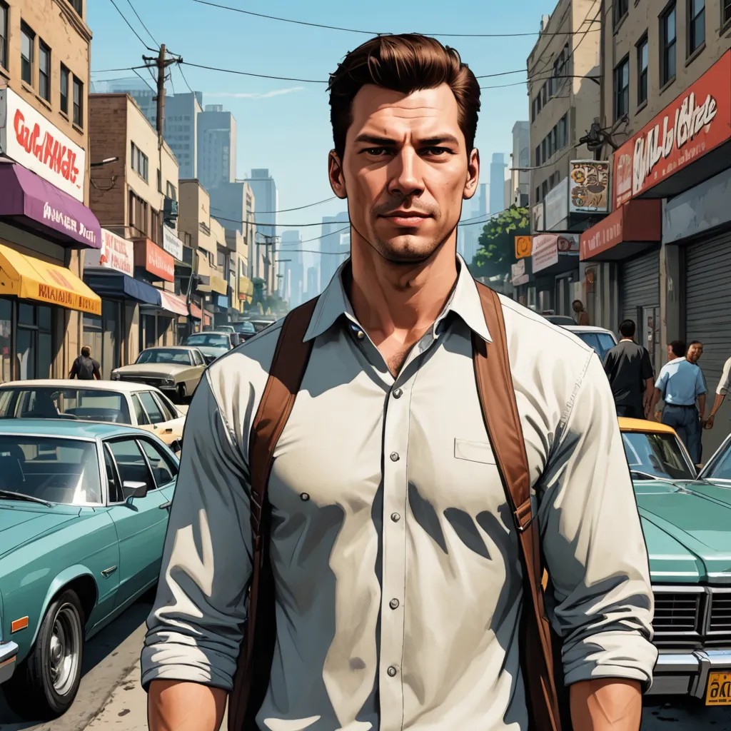 Convert Photo to Grand Theft Auto, Action, Comic Book Style (Free ...