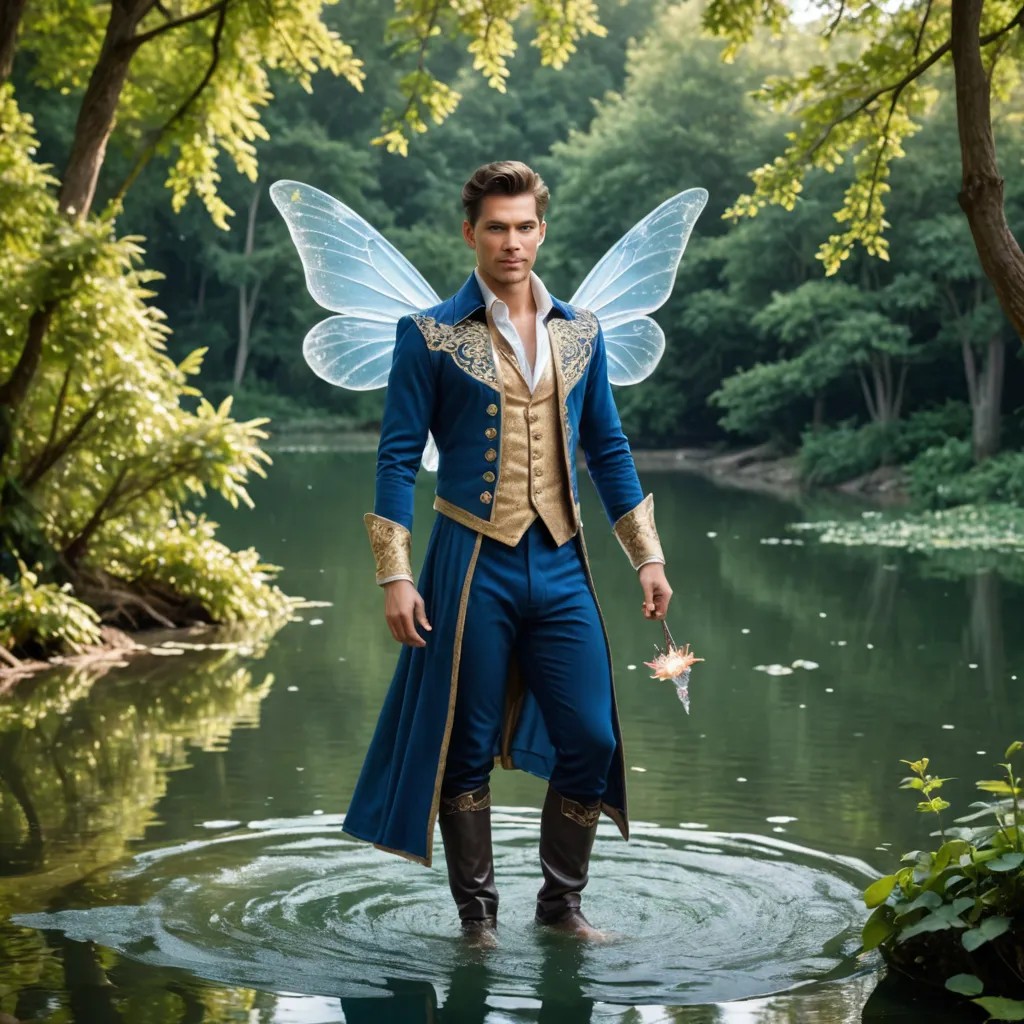 Convert Photo to Royal, Lake Fairy, Magic All Around Style (Free Online ...