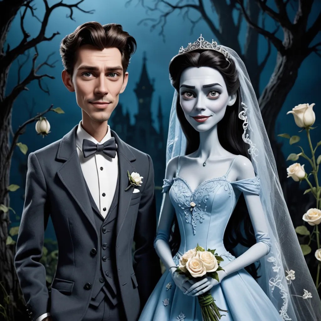 Convert Photo to Corpse Bride Cartoon Style (Free Online & AI-Powered)