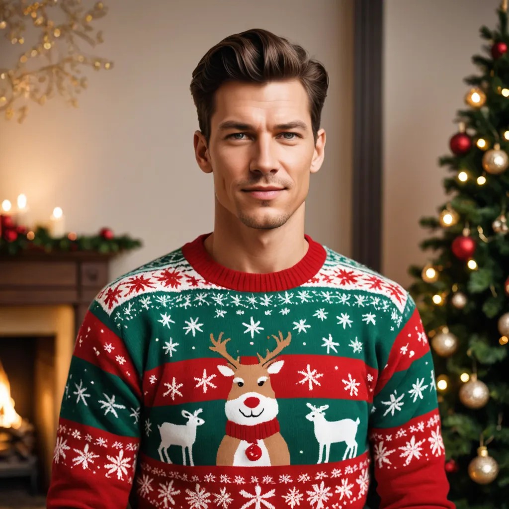 Convert Photo to Christmas Sweater Style (Free Online & AI-Powered)
