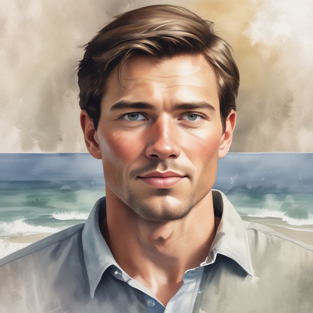 Convert Photo to Convert Photo to Watercolour Inspired by the Beach ...