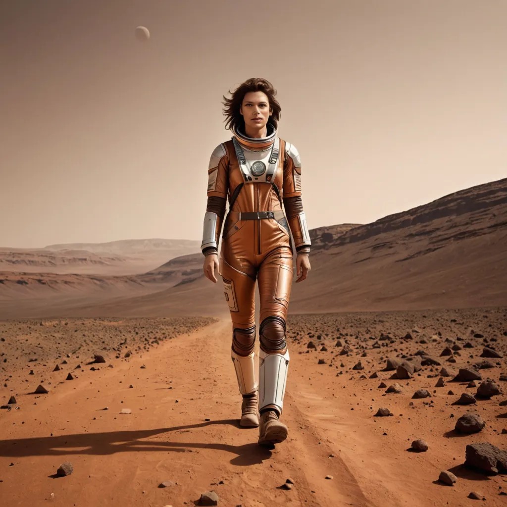 Convert Photo to A Girl Walking on Mars Style (Free Online & AI-Powered)