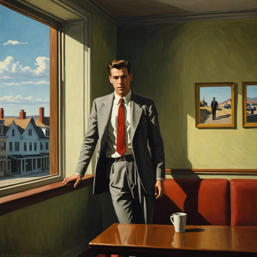 Convert Photo to Edward Hopper Painting Style (Free Online & AI-Powered)