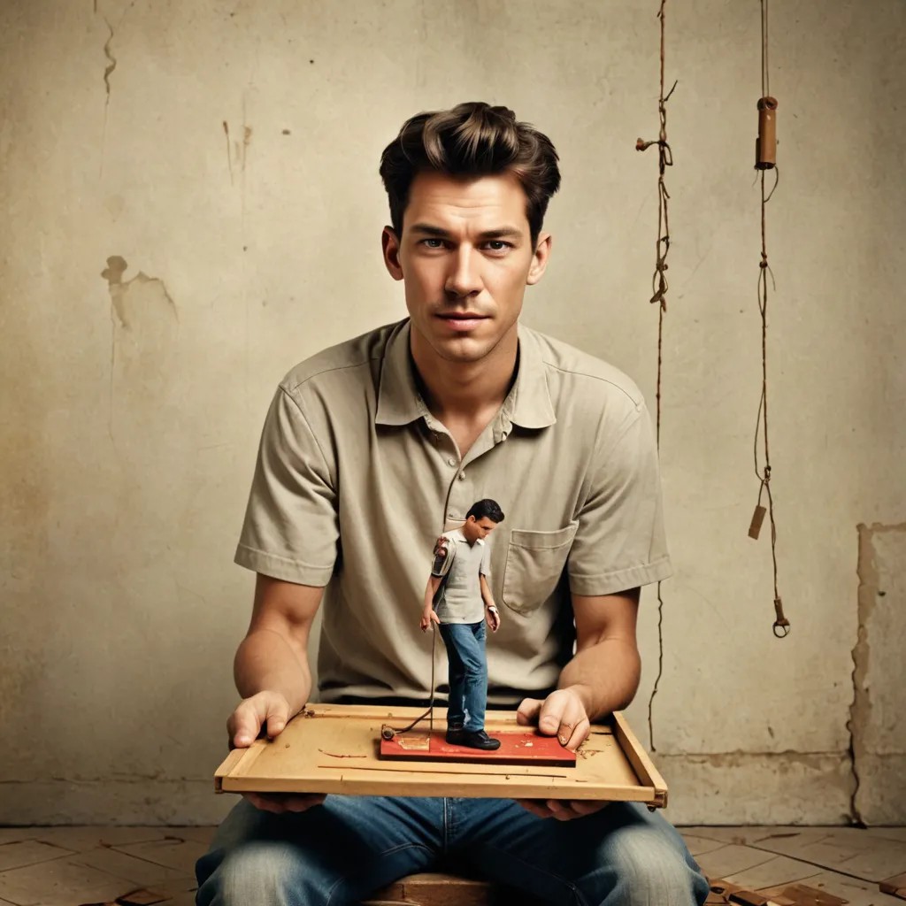 Convert Photo to A Human Caught in a Simple Mouse Trap Style (Free ...