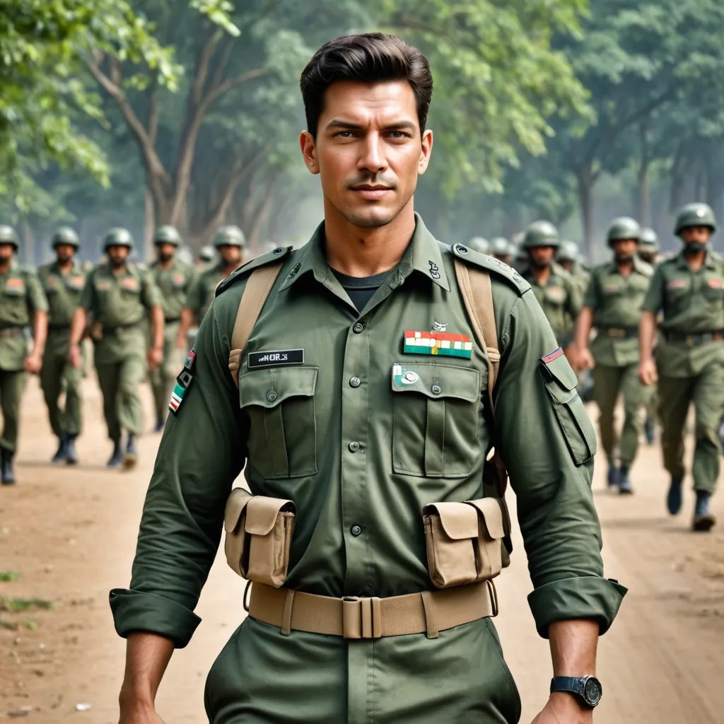 Convert Photo to Create Photo into Indian Army Para Special Forces ...