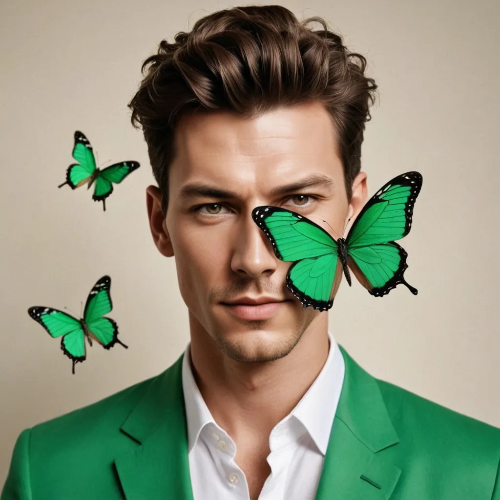 Convert Photo to Green Butterfly Style (Free Online & AI-Powered)