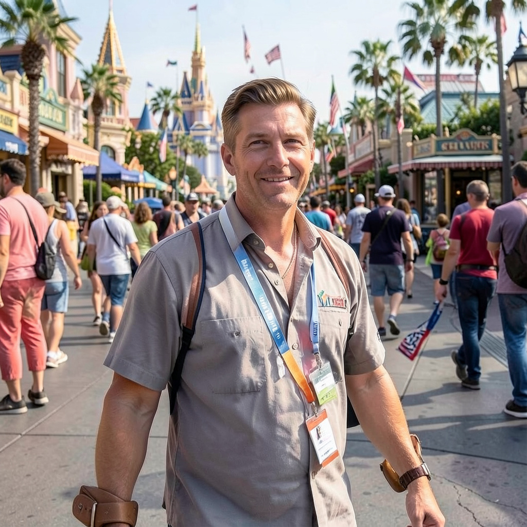Convert Photo to Leaving Disneyland for Home Style (Free Online & AI ...